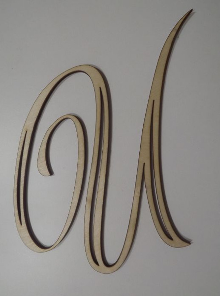 Украшение настенное интерьерное Прописные буквы купить по доступным ценам в интернет магазине