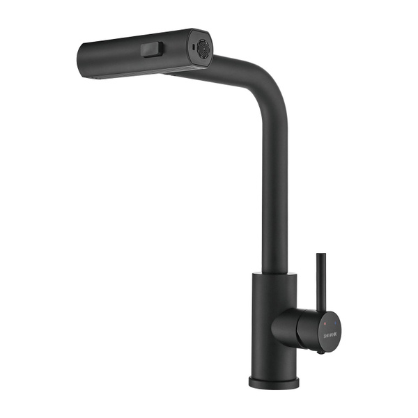 Смеситель для кухни с выдвижной лейкой Shevanik S263H купить на OZON по низкой цене (1660796345)