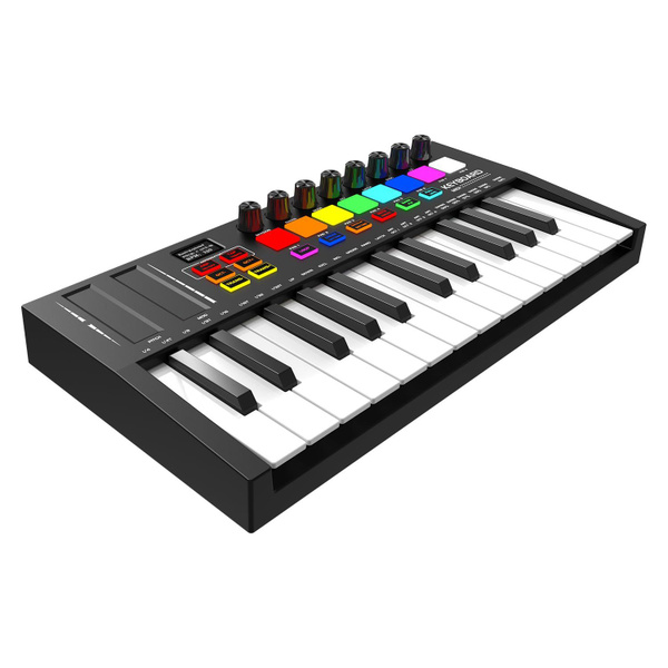 Контроллер MIDI-клавиатуры с 25-клавишной USB-MIDI-клавиатурой - купить ...