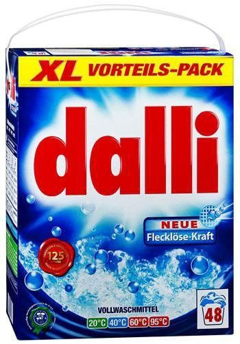 Dalli Стиральный порошок 3120 г 48 стирок Для белых тканей - купить с ...