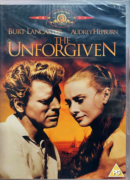 The Unforgiven, Непрощенная, 1959, в гл. ролях Одри Хепберн и Берт Ланкастер, DVD английское ...