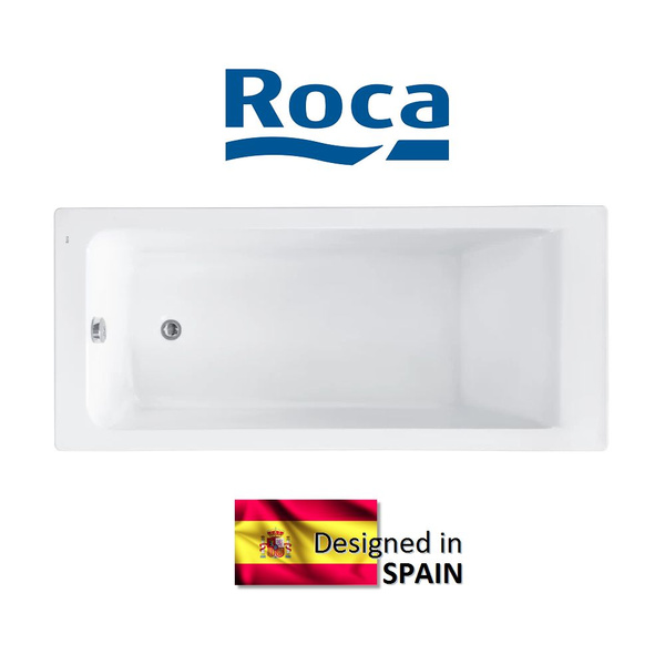 Ванна акриловая Roca Easy 170х70 - купить с доставкой по выгодным ценам ...
