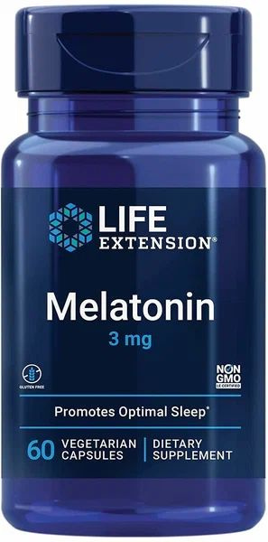 Life Extension Melatonin IR XR, 60 капсул Мелатонин - купить с ...
