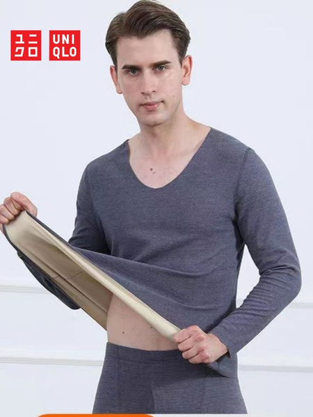 Комплект термобелья Uniqlo 48 - купить по выгодной цене в интернет-магазине OZON (1672906706)