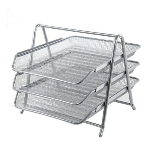 Органайзер для бумаги металлический горизонтальный UNISTOR DIPLOMAT 3 ...