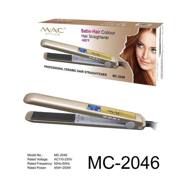 Выпрямитель для волос MAC styler mac-2046 - купить по доступным ценам в интернет-магазине OZON ...