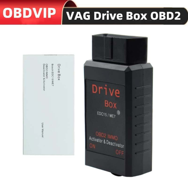 VAG Drive Box Bosch EDC15/ME7 OBD2 IMMO диагностический прибор для автомобилей купить на OZON по ...