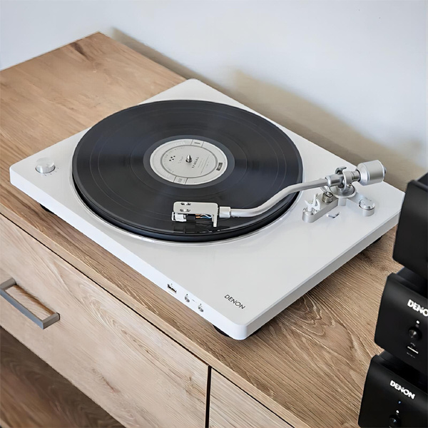 Проигрыватель виниловых дисков Denon DP-450 USB рис. реакционер по ...