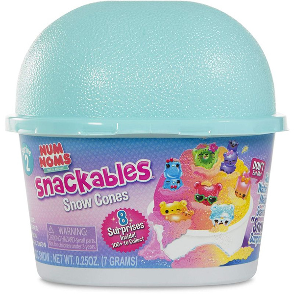 MGA Num Noms Snackables Snow Cones Series 2 Загадочная игрушка на тему ...