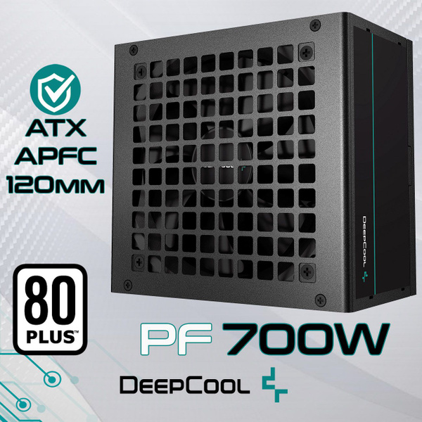 Блок питания компьютера Deepcool PF700, 700 Вт (R-PF700D-HA0B-EU ...