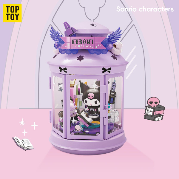 Top Toy Sanrio Kuromi Строительные блоки Building Blocks Библиотека ...