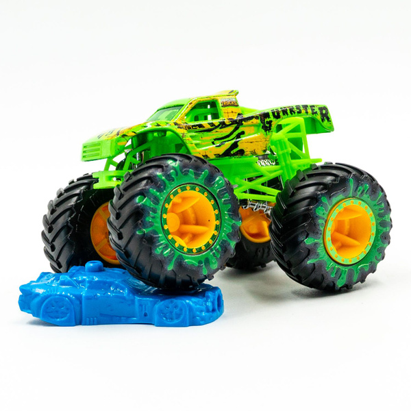 Машинки Hot Wheels Монстр Трак СЛАЙМ Gunkster - купить с доставкой по ...