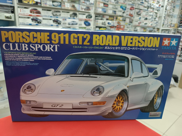 24247 Porsche 911 GT2 Road Version Tamiya 1:24 Сборная модель - купить ...