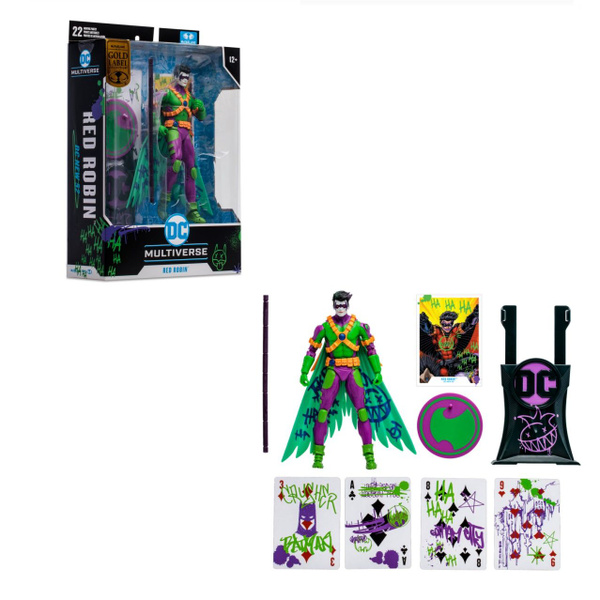 игрушки mcfarlane toys фигурки Red Robin (Jokerized) Gold Label 7 ...