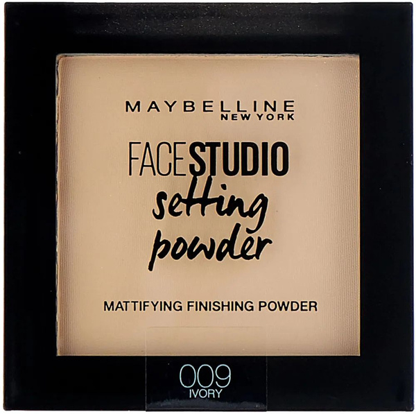 Пудра матирующая фиксирующая для лица Maybelline New York Face Studio ...
