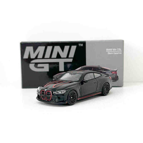 Машинка TSM Mini GT 1/64 #703 BMW M4 CSL Black Sapphire Die-cast Alloy ...