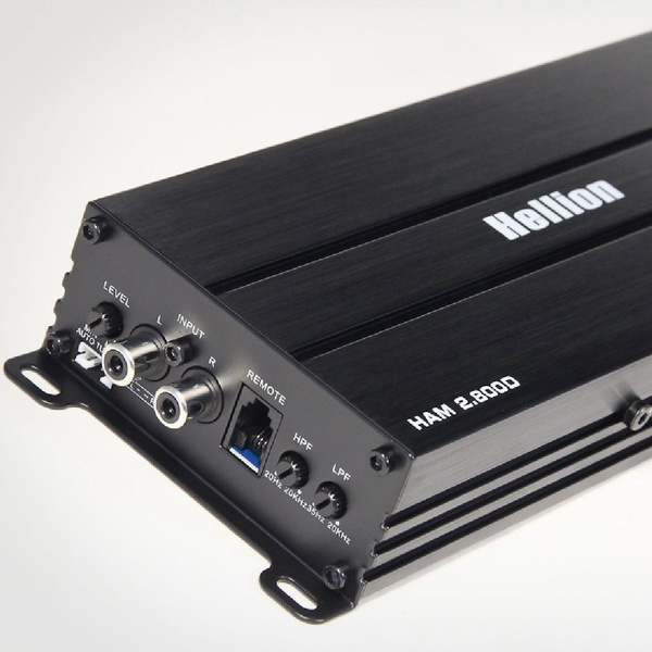 Автомобильный усилитель звука Hellion HAM 2.800D, 2-канальный, для динамиков, сабвуфера купить ...