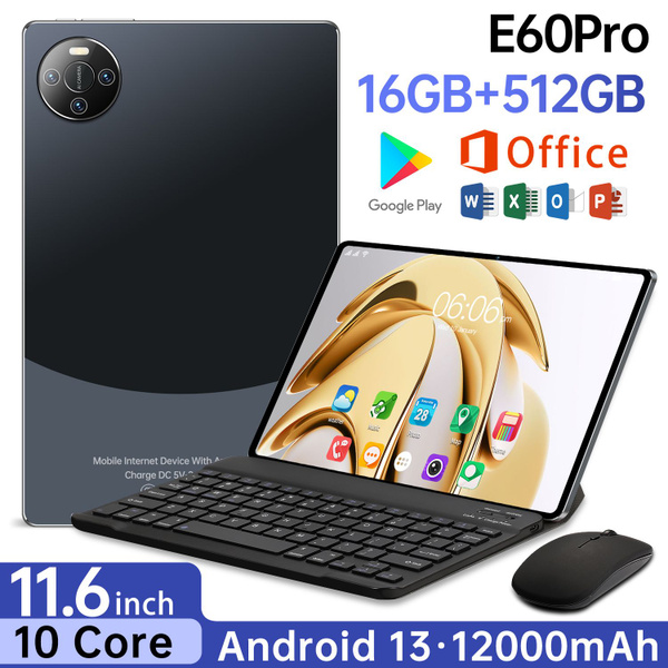 Купить планшет E60pro 90 Гц Высокая Кисть Развлечения AV Офис Обучение1.02 6.74", 16 GB по ...