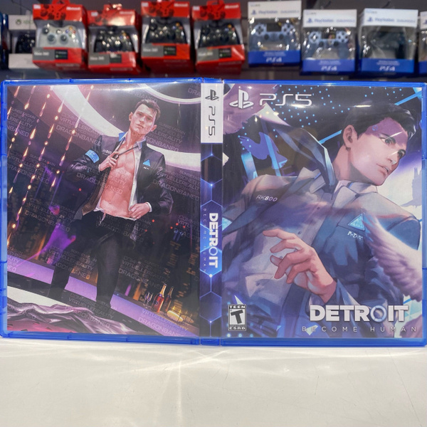 Игра "Detroit: Become Human" PS5 - Кастомная обложка для диска купить ...
