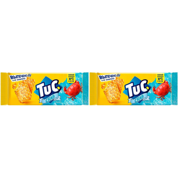 Печенье Tuc Крекер со вкусом краба 100 г, набор: 2 штуки купить на OZON ...