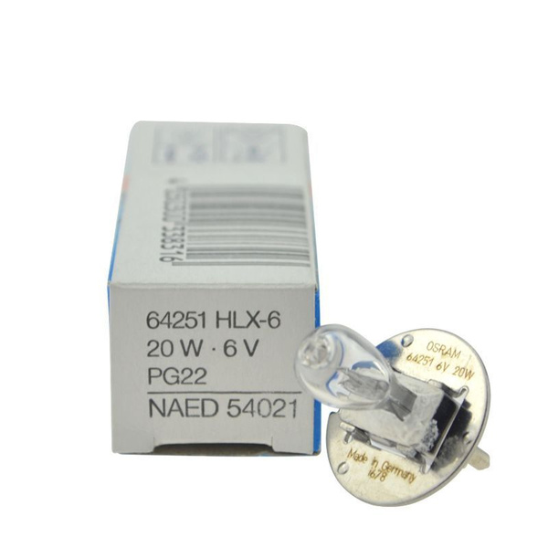 Лампочка Osram HLX 64251 6V20W PG22 купить на OZON по низкой цене ...
