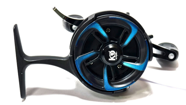 Катушка Admiral инерционная "KYODA" BLASER, 4+1 BB, корпус пластик, шпуля металл, цвет чёрный ...
