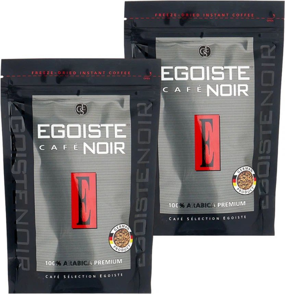 Кофе натуральный растворимый Egoiste Cafe Noir, 70 гр. х 2 шт. купить ...