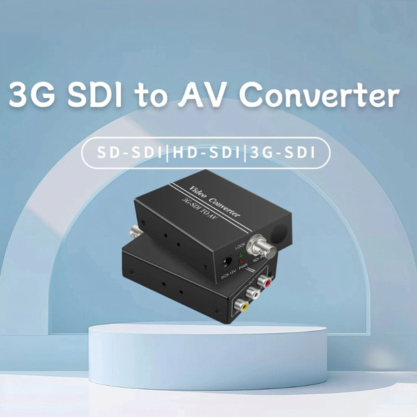 Вопросы и ответы о 3G SDI - AV конвертер BNC - RCA поддерживает преобразование сигналов SD - SDI ...