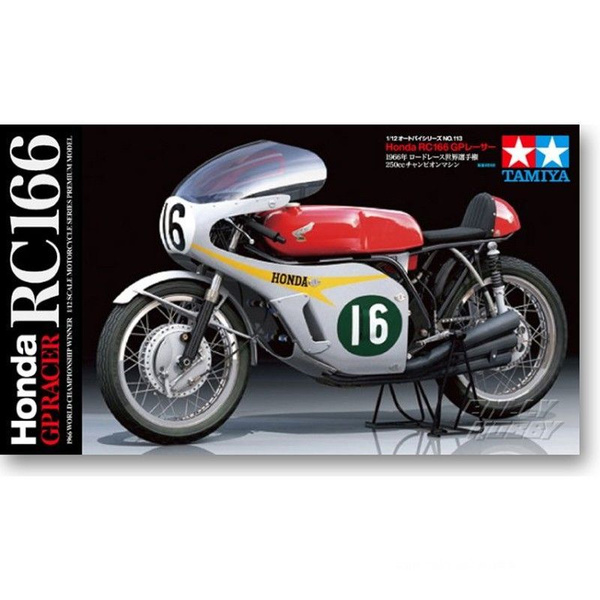 Сборная модель Машинка Tamiya-14113 1/12 Honda RC166 Motorcycle model ...