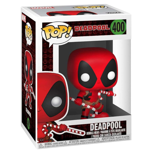 Фигурка коллекционная Funko POP! Bobble Marvel Holiday Deadpool w ...