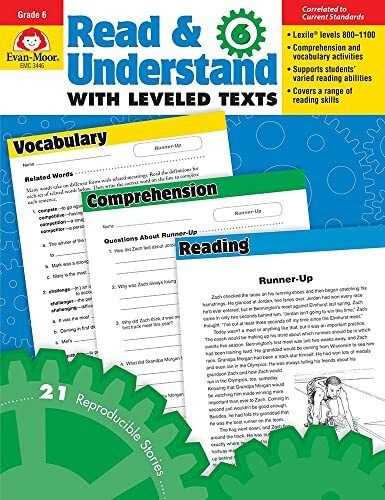 Read and Understand with Leveled Texts, Grade 6+ Teacher Reproducibles ...