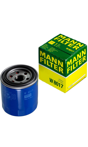 MANN FILTER Фильтр масляный Антибактериальный арт. W8017, 1 шт. купить на OZON по низкой цене ...