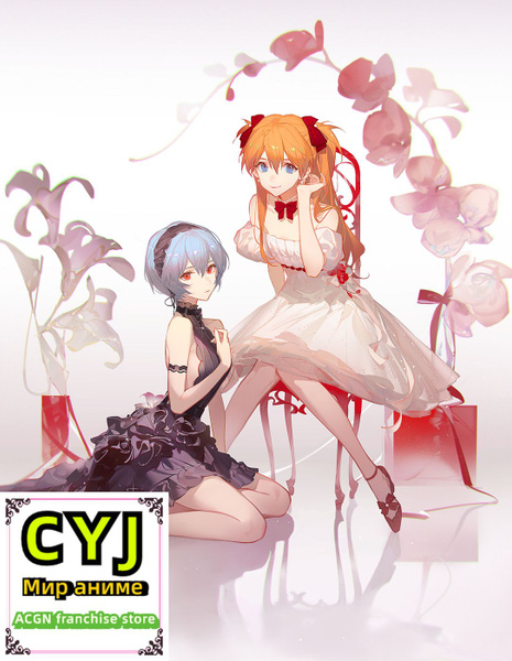 Myethos Аниме скульптура / EVA Soryu Asuka Langrey Ayanami Rei ...