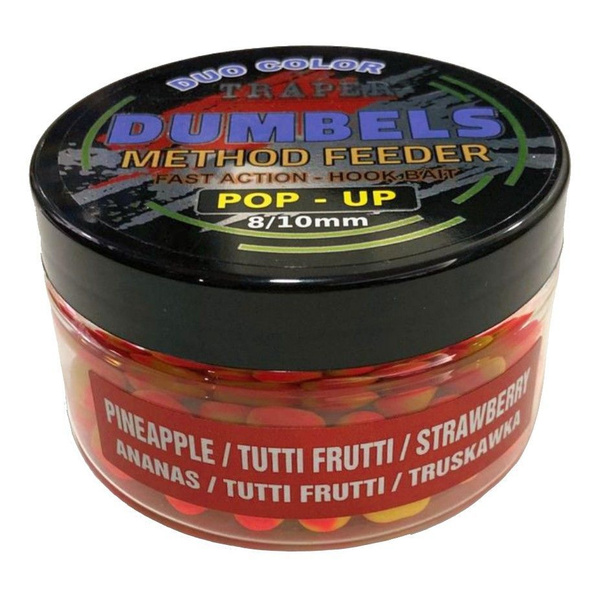 Бойлы Traper Dumbels DUO Pop-Up 8-10 мм 30 гр Ананас / Тутти-Фрутти / Клубника купить на OZON по ...