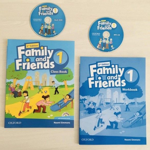 Family and Friends 1 (2nd edition). Class Book (with CD) and Workbook ...