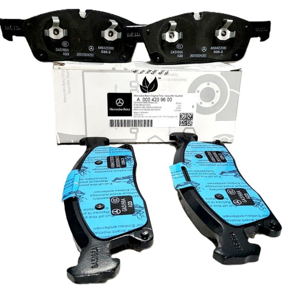 Mercedes-Benz Колодки тормозные дисковые Передние, арт. A0004209600 ...