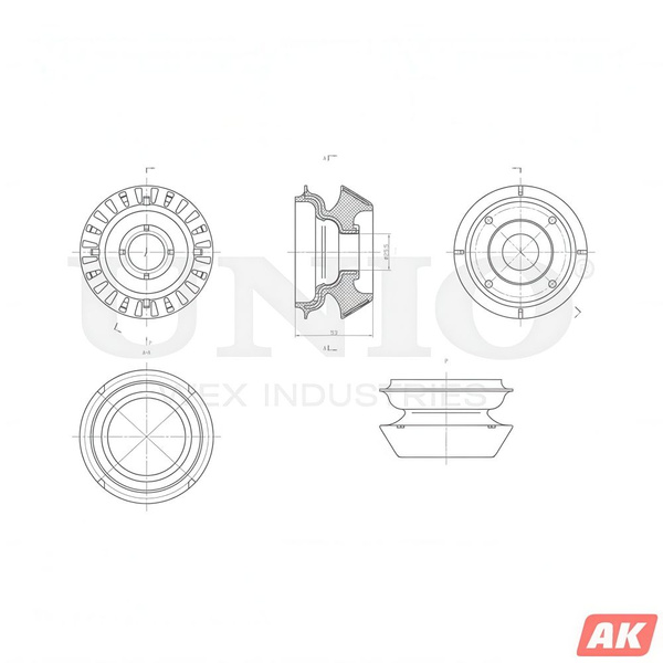 Опора амортизатора передняя, для Тойота Королла (E160) 12-, Ярис (P90 ...
