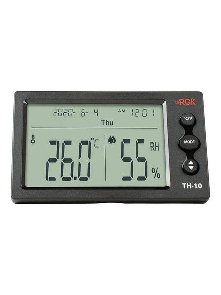 Термогигрометр RGK TH-10 с поверкой купить на OZON по низкой цене (1731586861)
