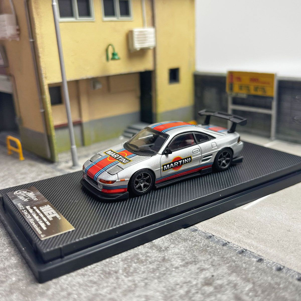 Машинка MicroTurbo MT 1/64 Toyota MR2 SW20 HEC Show Limited edition Die ...