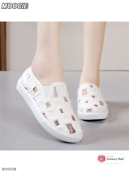 Кроссовки Женский MOOCIE Синтетическая дышащая сетка, размер 35 На любой сезон Без застёжки ...