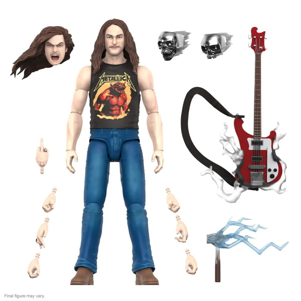 Фигурка Клифф Бертон "Metallica" от Super7 купить на OZON по низкой ...