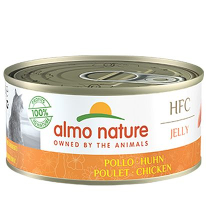 Almo Nature (Таиланд) "Курица в желе" для Кошек HFC Chicken Jelly ж ...