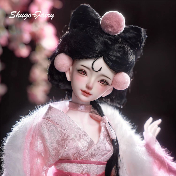 Shugafairy Xana Bjd Кукла 1/4 Симпатичная женщина в стиле Шинуазри Полный набор игрушек из смолы ...