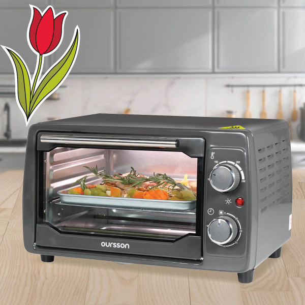 Мини-печь Oursson MO1020, серый, 10 л купить c доставкой на OZON по низкой цене (1760609212)