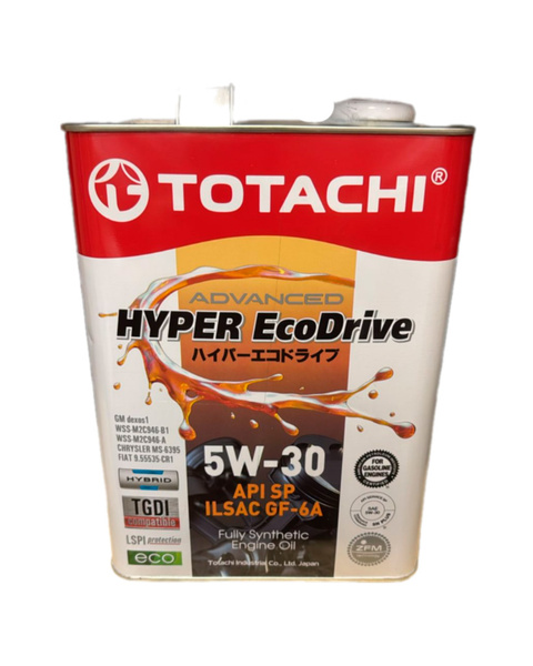 Масло моторное luxe totachi hyper ecodrive 5W-30 Синтетическое 4 л ...