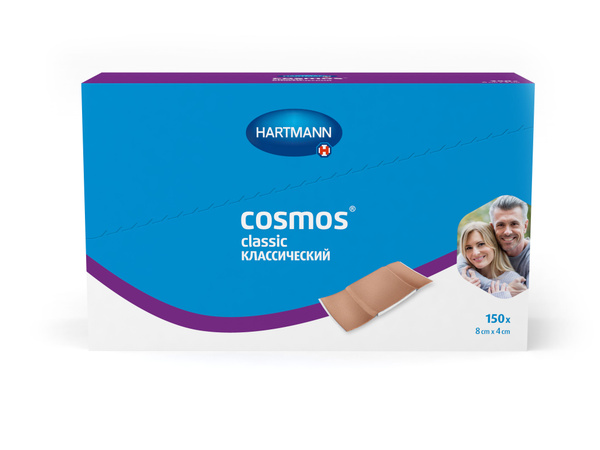 Пластырь Cosmos classic КЛАССИЧЕСКИЙ 4х8см, 150 шт. купить на OZON по ...