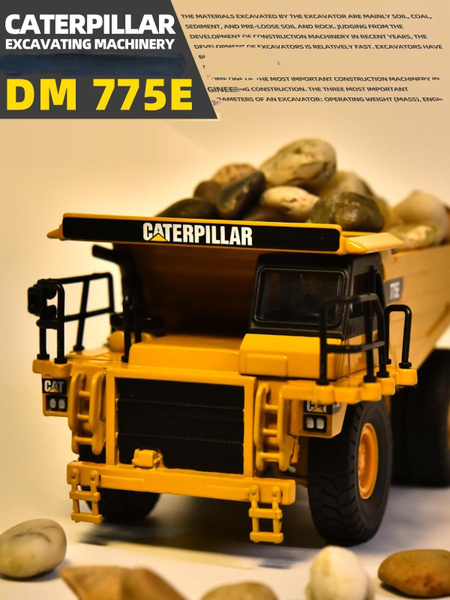 Модель самосвала CATERPILLAR 775E, 1/64, металлическая, коллекционная ...