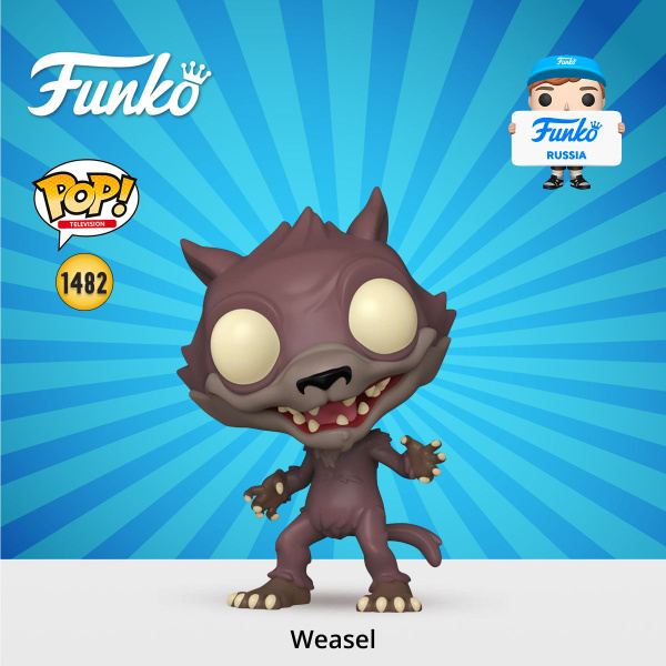 Фигурка Funko POP! TV DC Creature Commandos Weasel (1482) 81034 купить ...