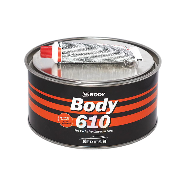 HB BODY 610 Extra Adhesion Автомобильная универсальная наполняющая шпатлевка с высокой адгезией ...