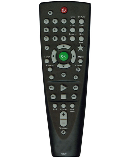 Пульт для DVD плеера BBK RC138 (RC-DVP101) Huayu (черный) купить на OZON по низкой цене (1924831486)
